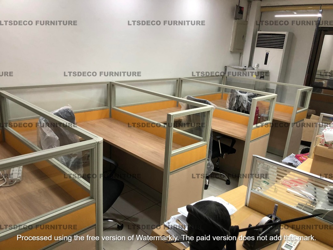 bpo workstation table furniture office partitions, Furniture & Home ...