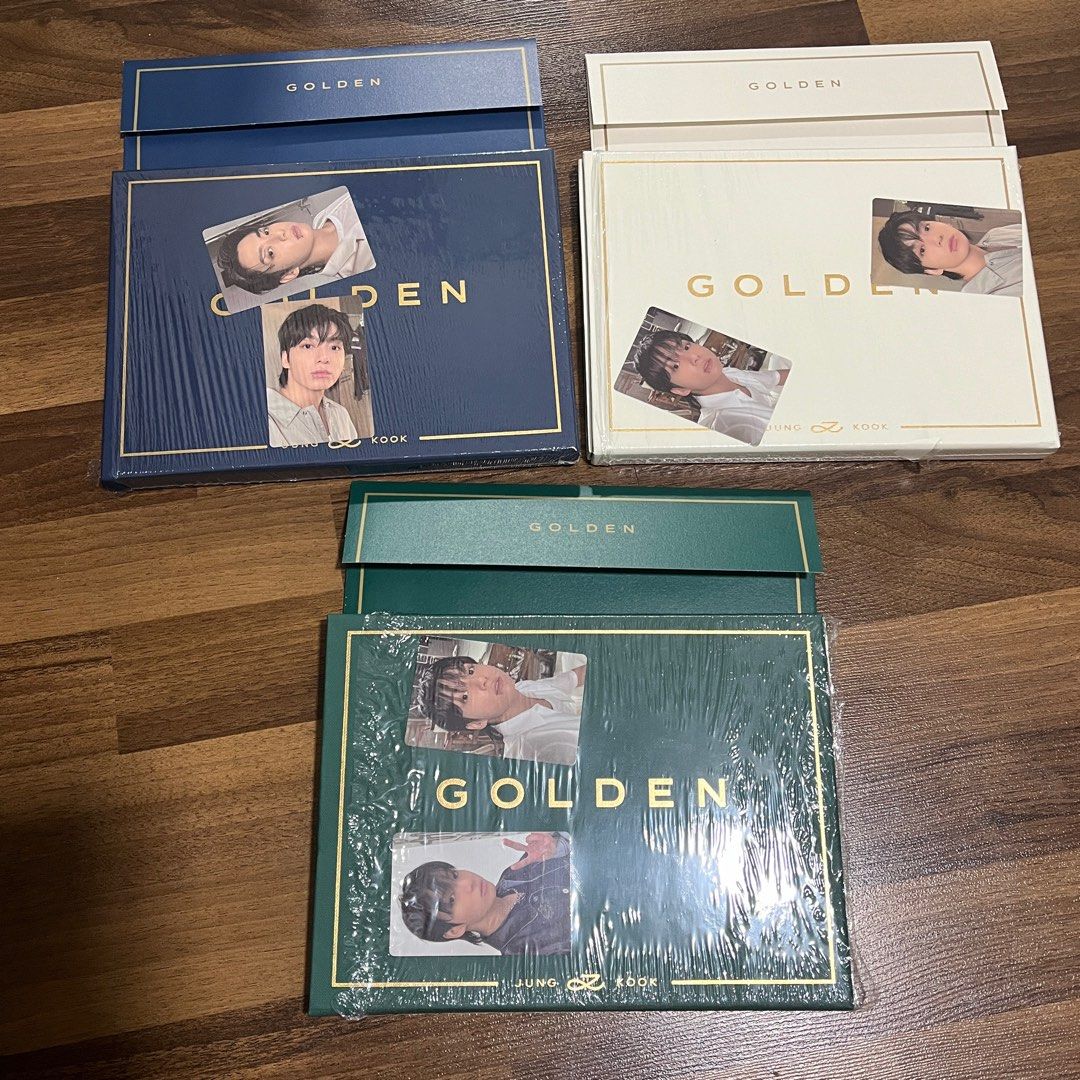 bts jungkook golden album, Hobbies & Toys, Music & Media, CDs & DVDs on Carousell