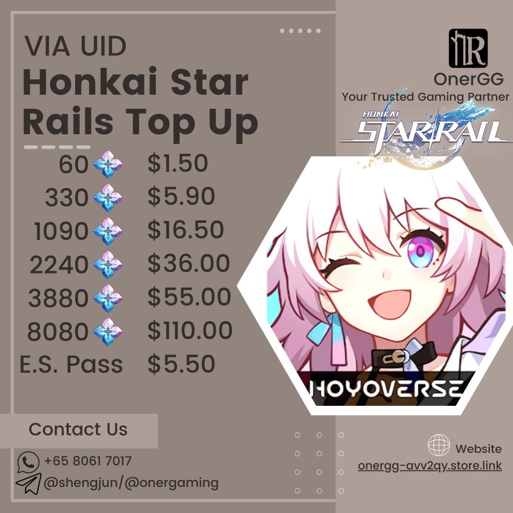 [CHEAPEST | NO LOGIN | INSTANT] Honkai: Star Rail Oneiric Shard Top Up ...