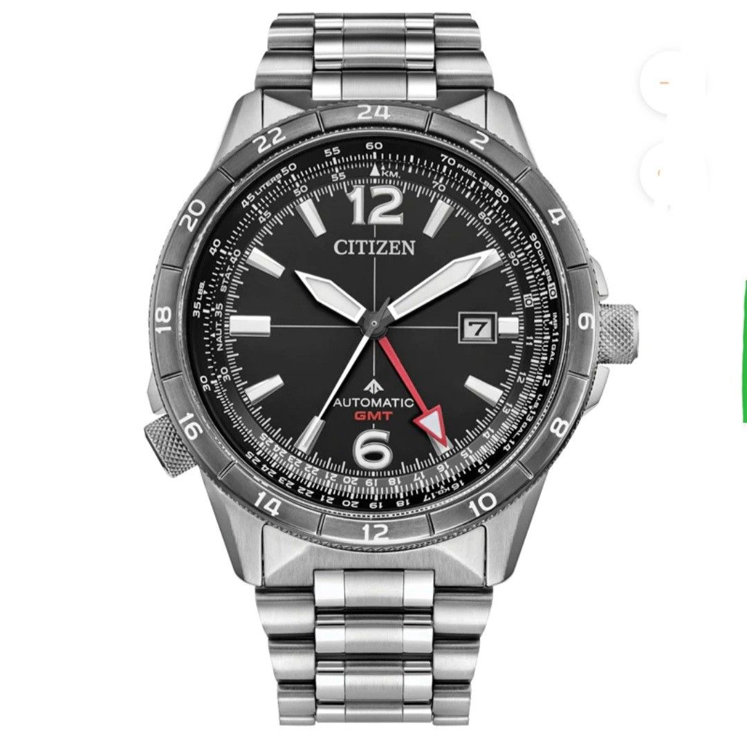 CITIZEN CITIZEN PROMASTER AUTOMATIC AIR GMT NB6046-59E, Men's Fashion ...