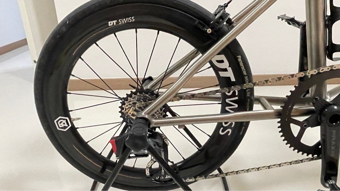 Custom build Titanium mini Velo, Sports Equipment, Bicycles & Parts ...