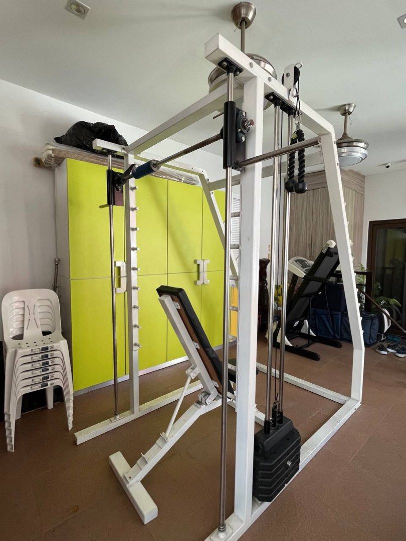 Custom made Smith Machine, Sports Equipment, Exercise & Fitness, Cardio ...