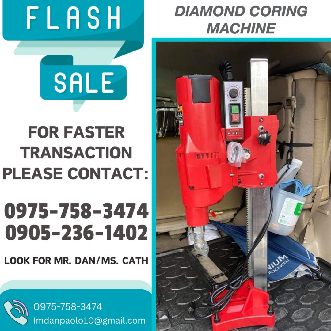Diamond Coring Machine, Commercial & Industrial, Construction ...