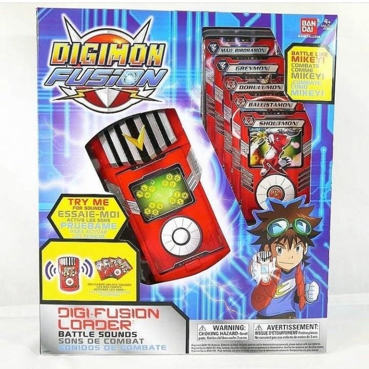 Digimon. Digimon Bandai. Digimon Fusion Loader Battle Sounds, Toys ...