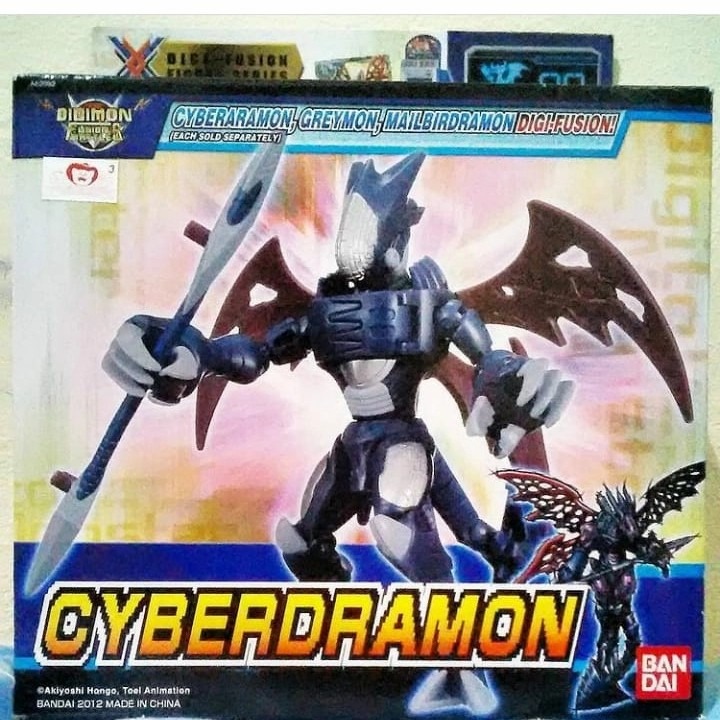 Digimon. Digimon Bandai. Digimon Fusion Battle. CyberDramon. Figure ...
