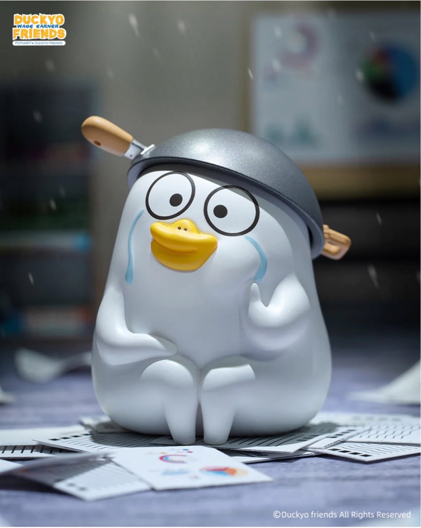Duckyo Friends Wage Earner Series POPMART, Hobbies & Toys, Toys & Games ...