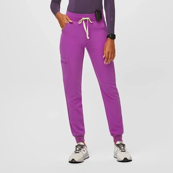 Figs limited edition purple jolt, Women's Fashion, Bottoms, Other ...