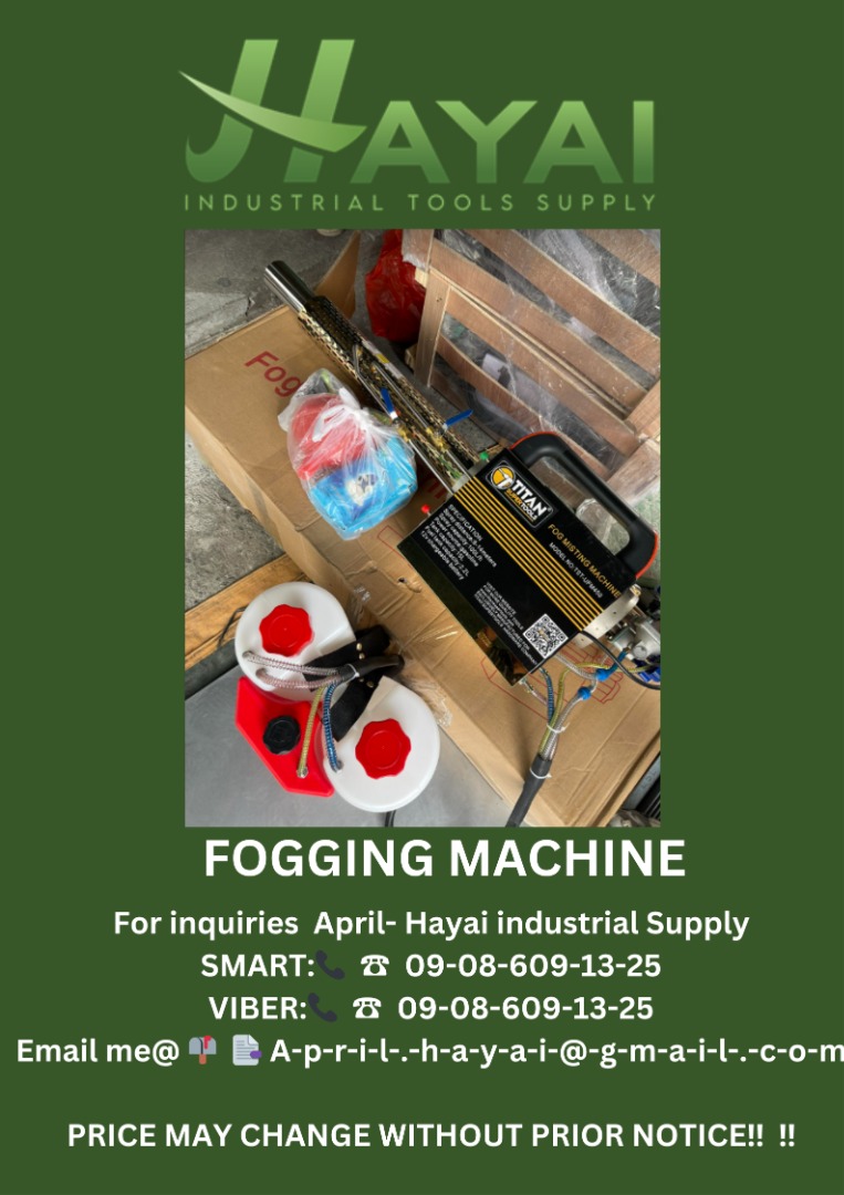 Fogging machine, Commercial & Industrial, Construction Tools ...
