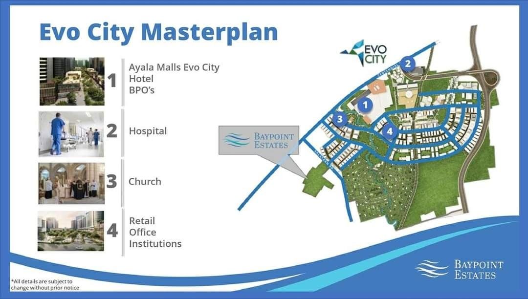 Lots For Sale at Evo City Kawit Cavite Baypoint Estates by Avida Land ...