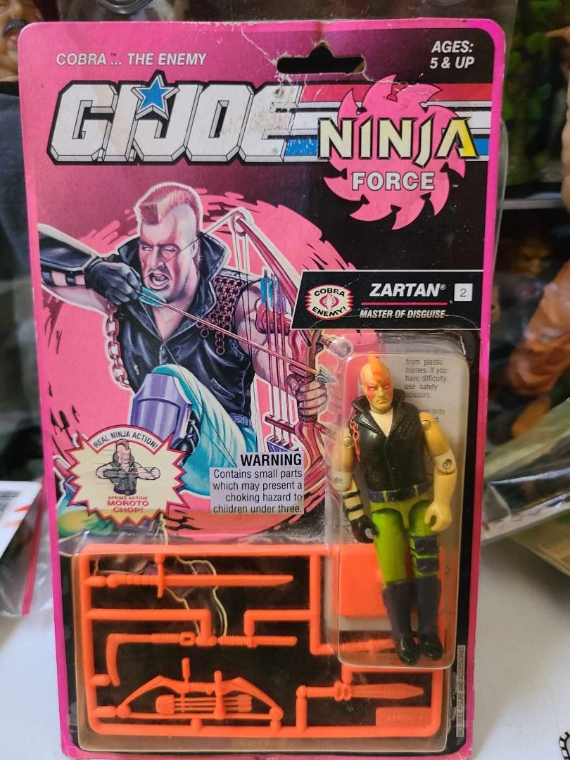 Gi Joe Ninja Force Zartan v2 1992, Hobbies & Toys, Toys & Games on ...