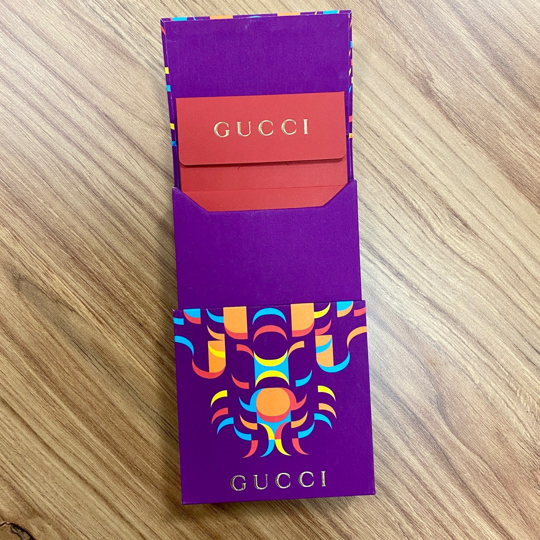 GUCCI Year of the dragon CNY 2024 Ang Pow Packets, Hobbies & Toys ...