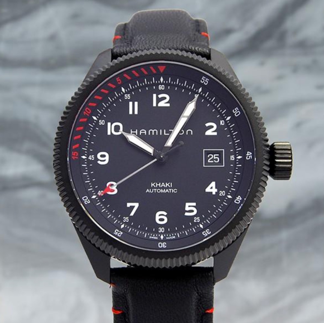 Hamilton Khaki Aviation Takeoff Air Zermatt Auto 42mm H76695733, Luxury ...