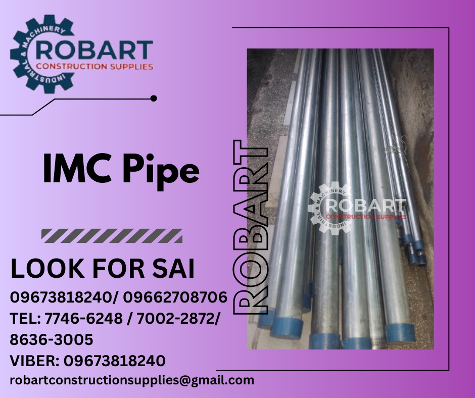 IMC Pipe, Commercial & Industrial, Construction Tools & Equipment on Carousell