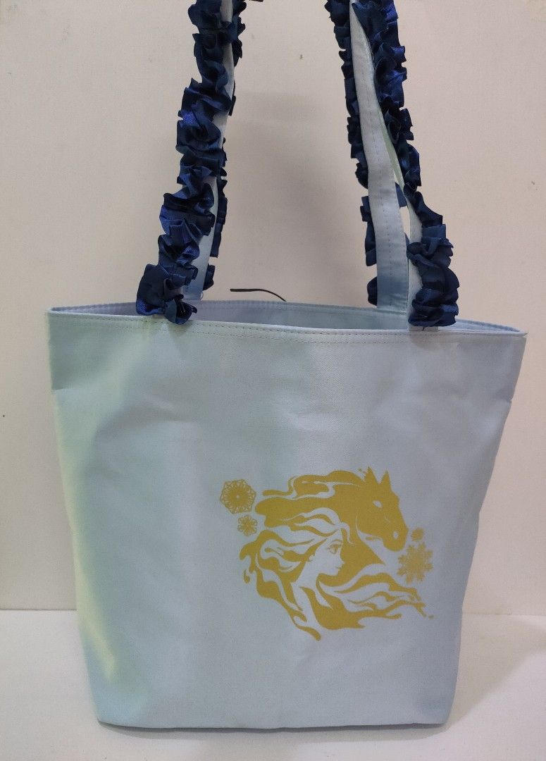 Japan Disney Frozen Elsa Large Tote Shoulder Bag, Hobbies & Toys ...