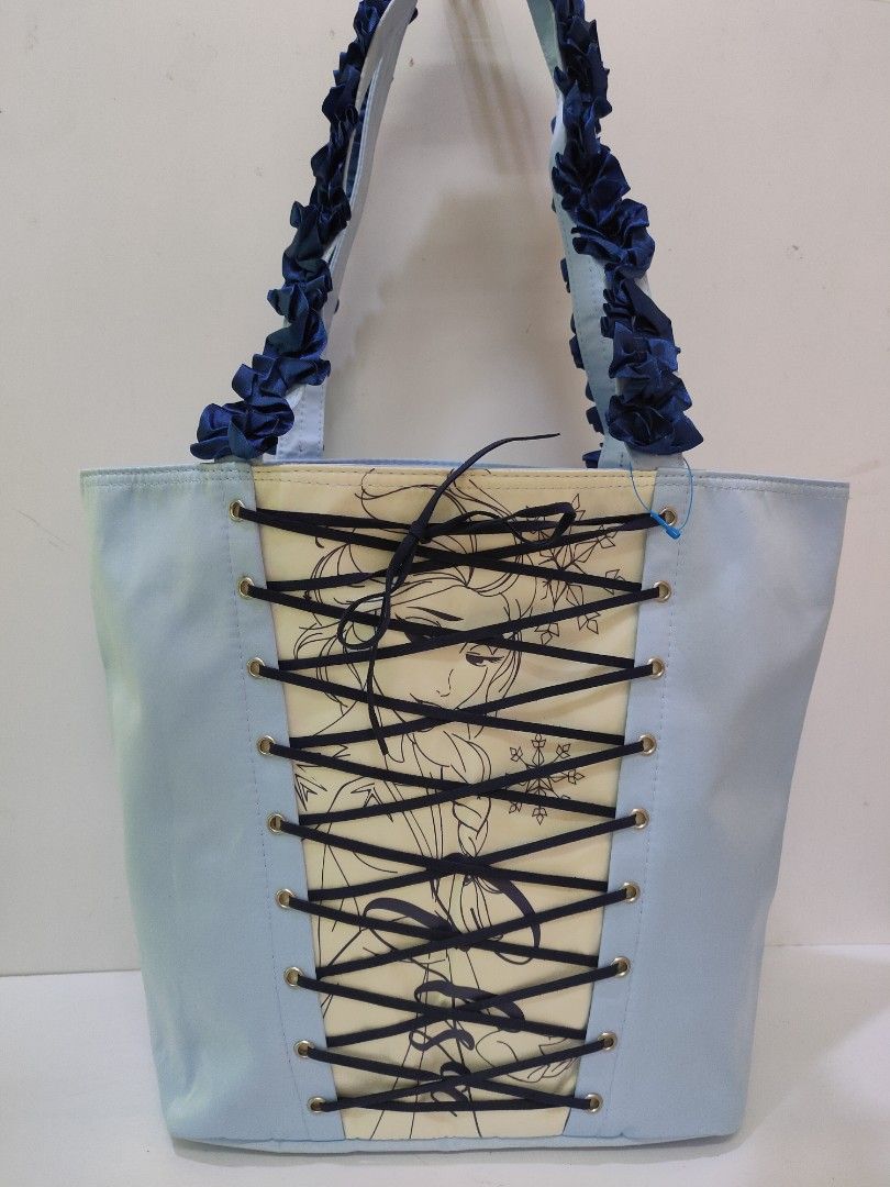 Japan Disney Frozen Elsa Large Tote Shoulder Bag, Hobbies & Toys ...