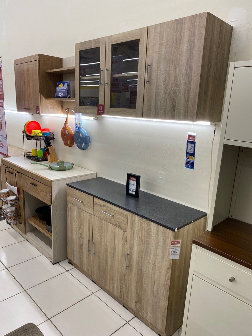 Jual lemari dapur murah informa/selma, Perabotan Rumah di Carousell