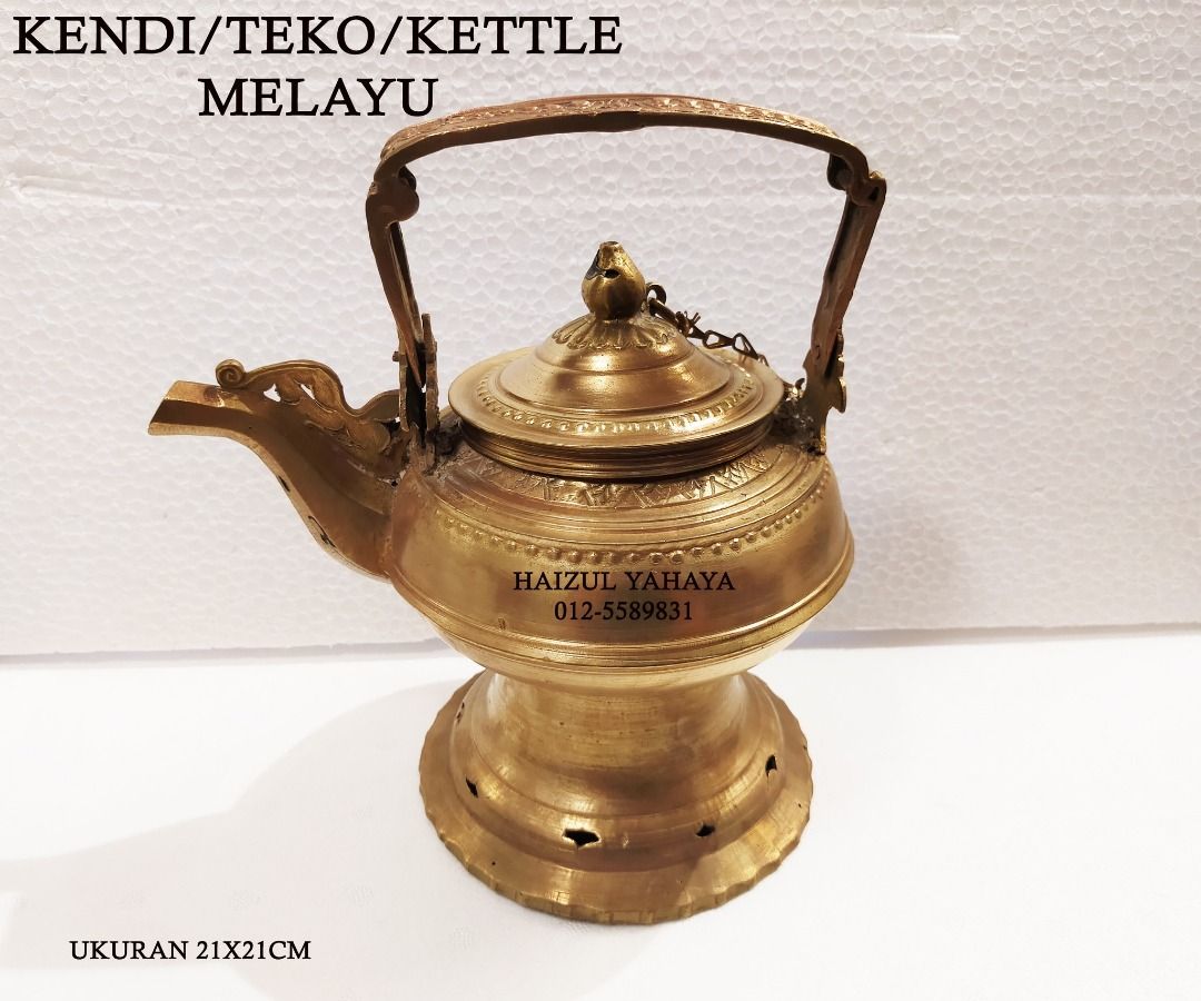 KENDI/KETTLE/TEKO MELAYU.NO5, Hobbies & Toys, Collectibles & Memorabilia, Vintage Collectibles ...