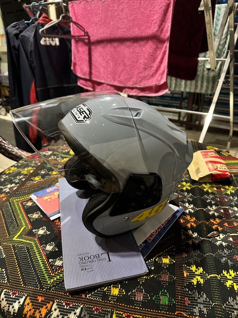 LASER motorcycle helmet, Motorbikes on Carousell