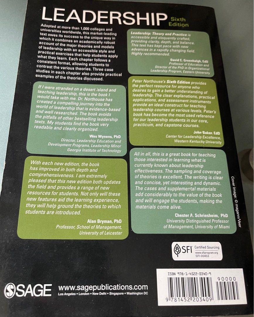 Peter Northouse Leadership Quotes