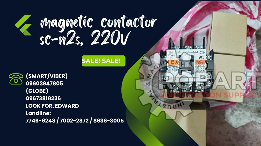 Magnetic Contactor, Commercial & Industrial, Construction & Building ...