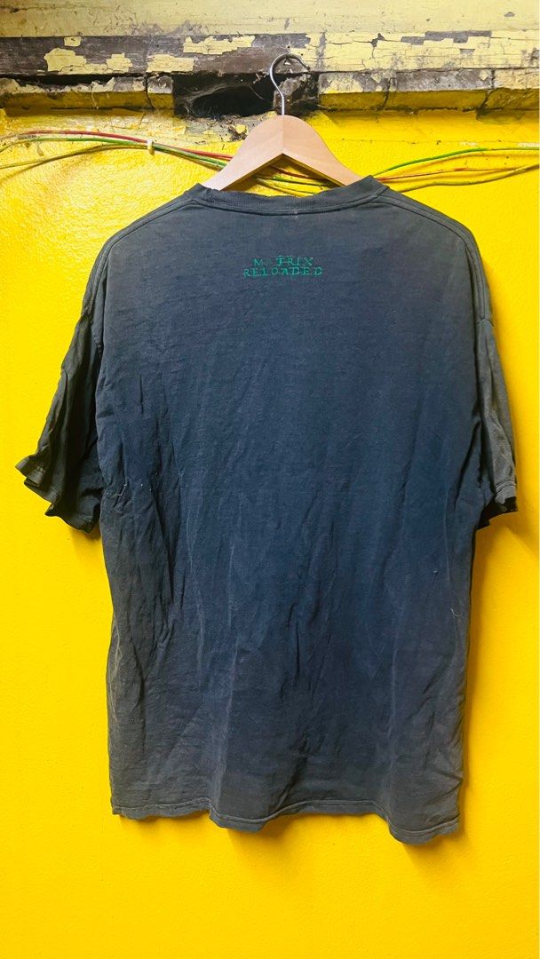 Matrix reloaded movie tshirt, Men's Fashion, Tops & Sets, Tshirts ...