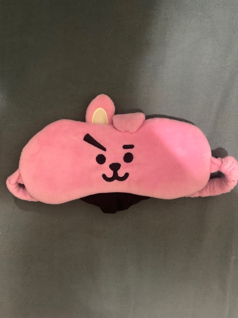 Official BT21 Cooky Eye Mask, Hobbies & Toys, Memorabilia ...
