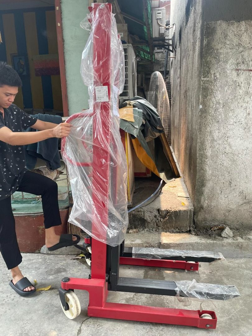 On-Hand Hydraulic Manual Stacker 1 Ton with 1.6 Meters, Commercial ...