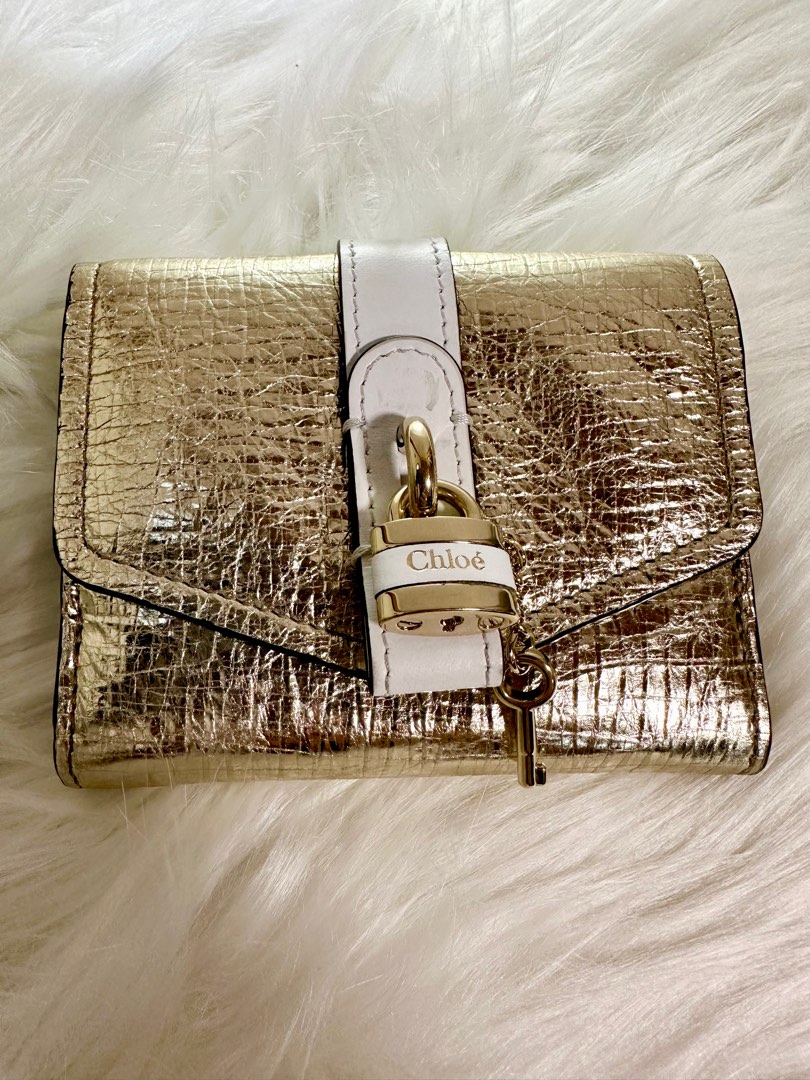 Original Chloe trifold wallet, Luxury, Bags & Wallets on Carousell