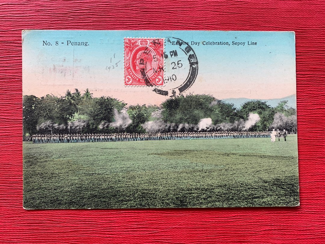 Penang EMPIRE DAY SEPOY LINE 1910 RARE, Hobbies & Toys, Collectibles ...