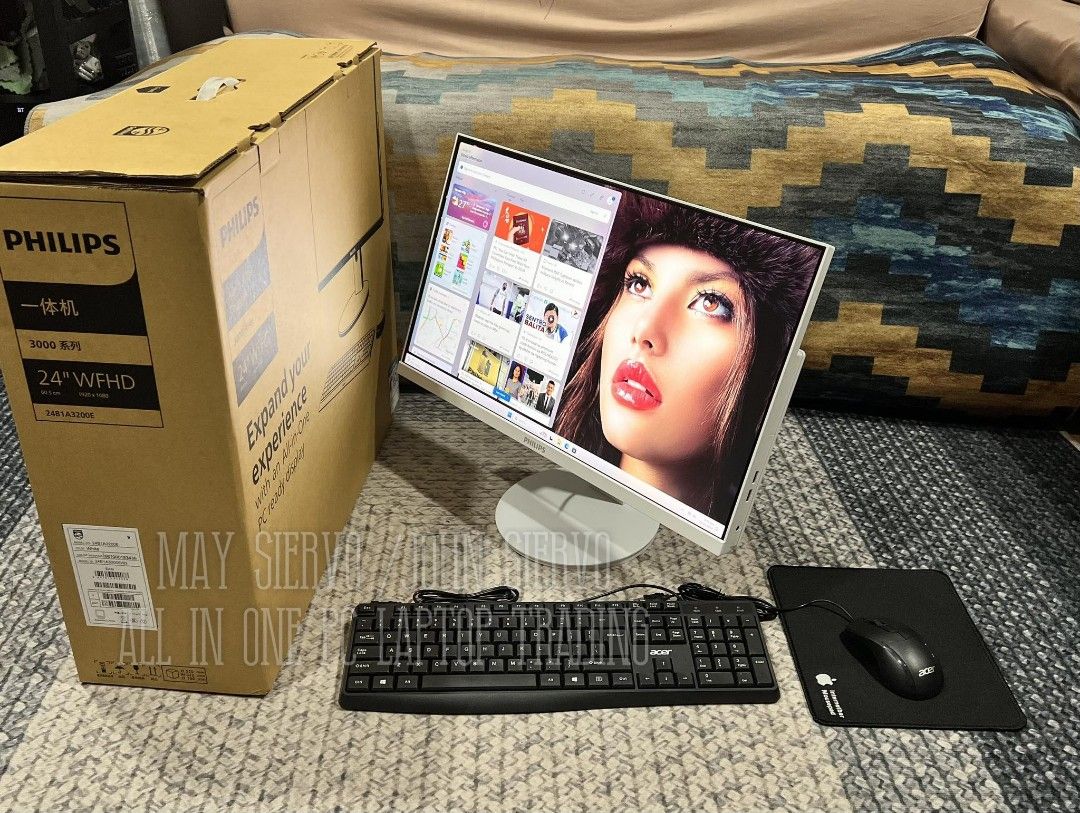 PHILIPS i5 7th Gen All In One Pc Desktop Built-in Computer, Computers ...