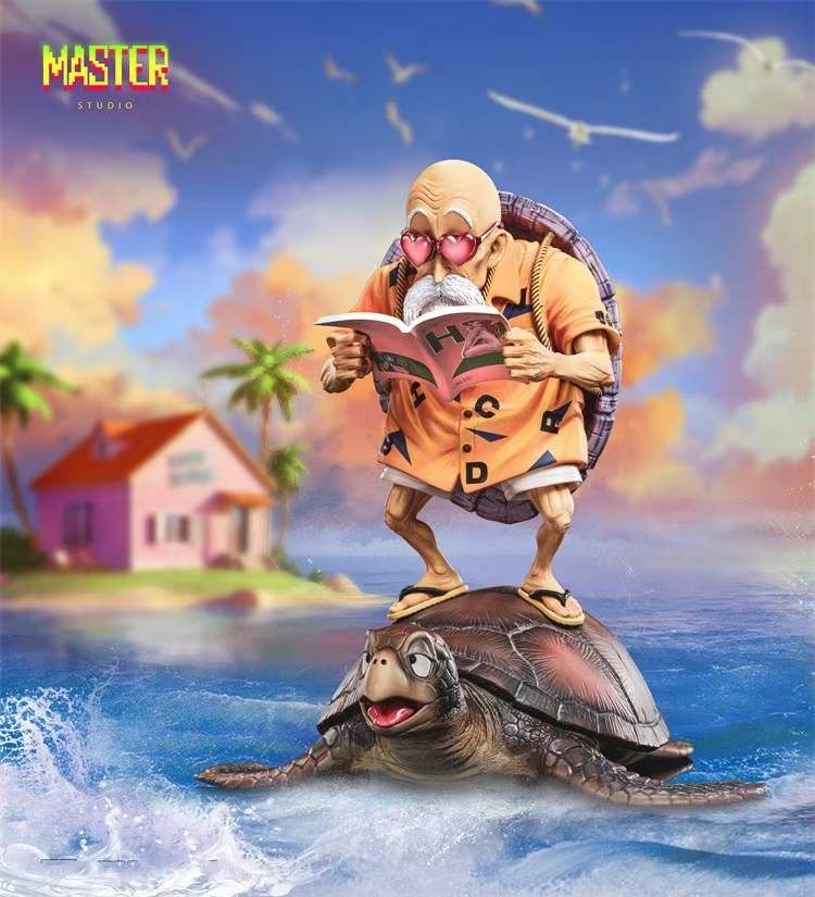 【PRE-ORDER】 Master Studio - Master Roshi Dragon Ball Resin Statue GK ...