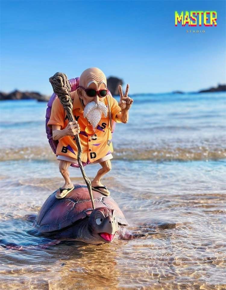 【PRE-ORDER】 Master Studio - Master Roshi Dragon Ball Resin Statue GK ...