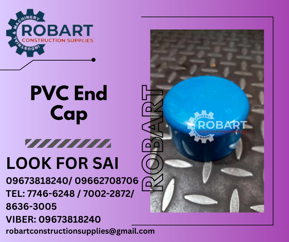 PVC End Cap, Commercial & Industrial, Construction Tools & Equipment on ...