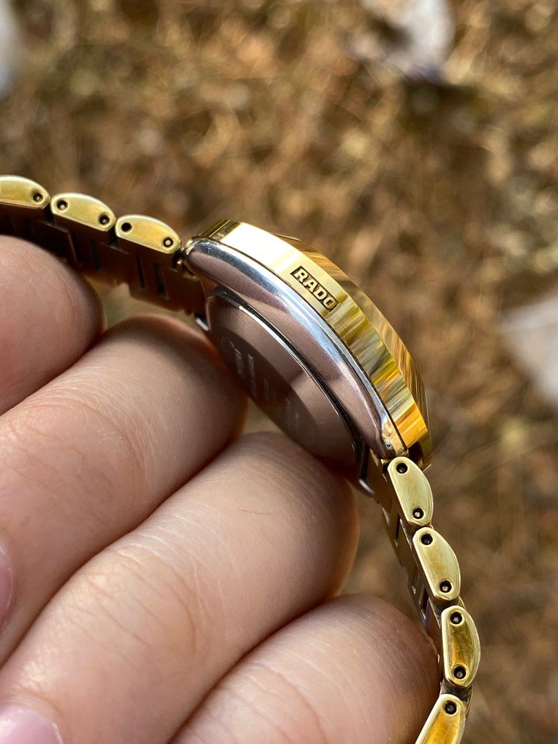 RADO Diastar The Original Gold Dial Ladies Watch, Luxury, Watches on ...