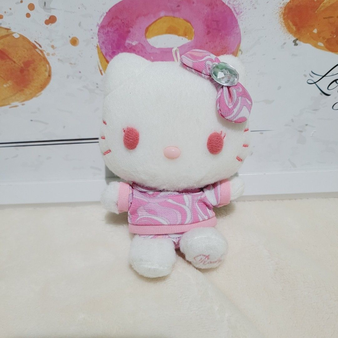 Rare Rady x Hello Kitty Sanrio Keychain Plush, Hobbies & Toys, Toys & Games on Carousell