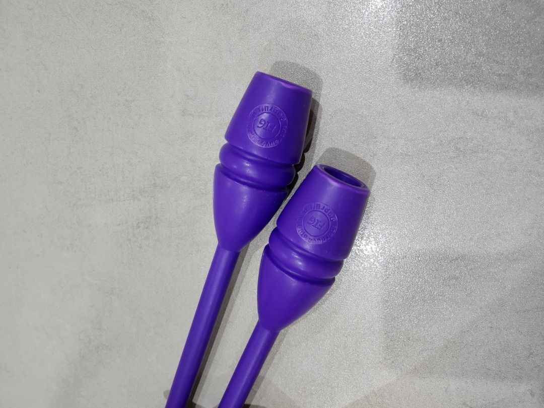 Rhythmic Gymnastics Plastic Clubs - FIG approved, Sports Equipment ...