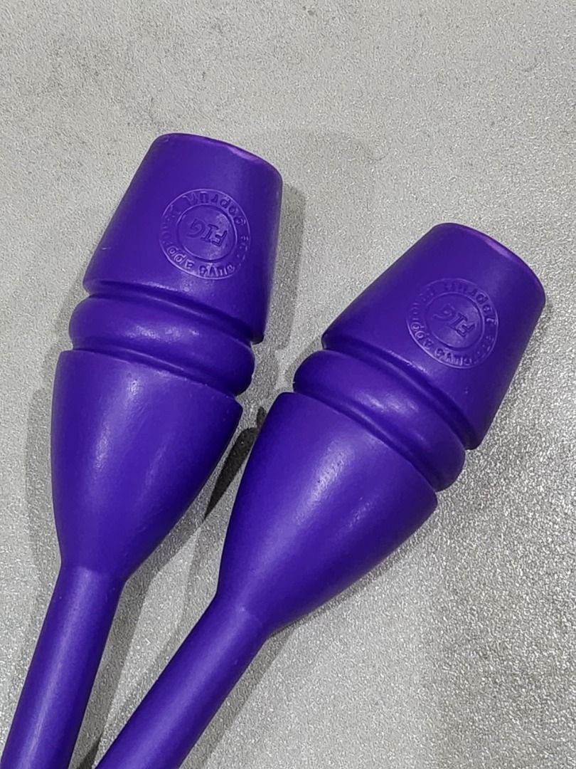 Rhythmic Gymnastics Plastic Clubs - FIG approved, Sports Equipment ...