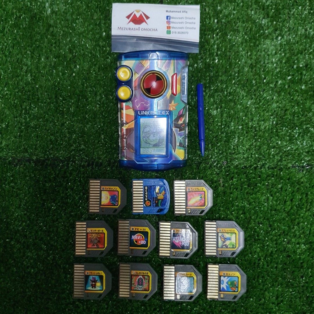 Rockman Link PET_EX - Hikari Netto Version (Transparent Blue) + 1 Navi ...