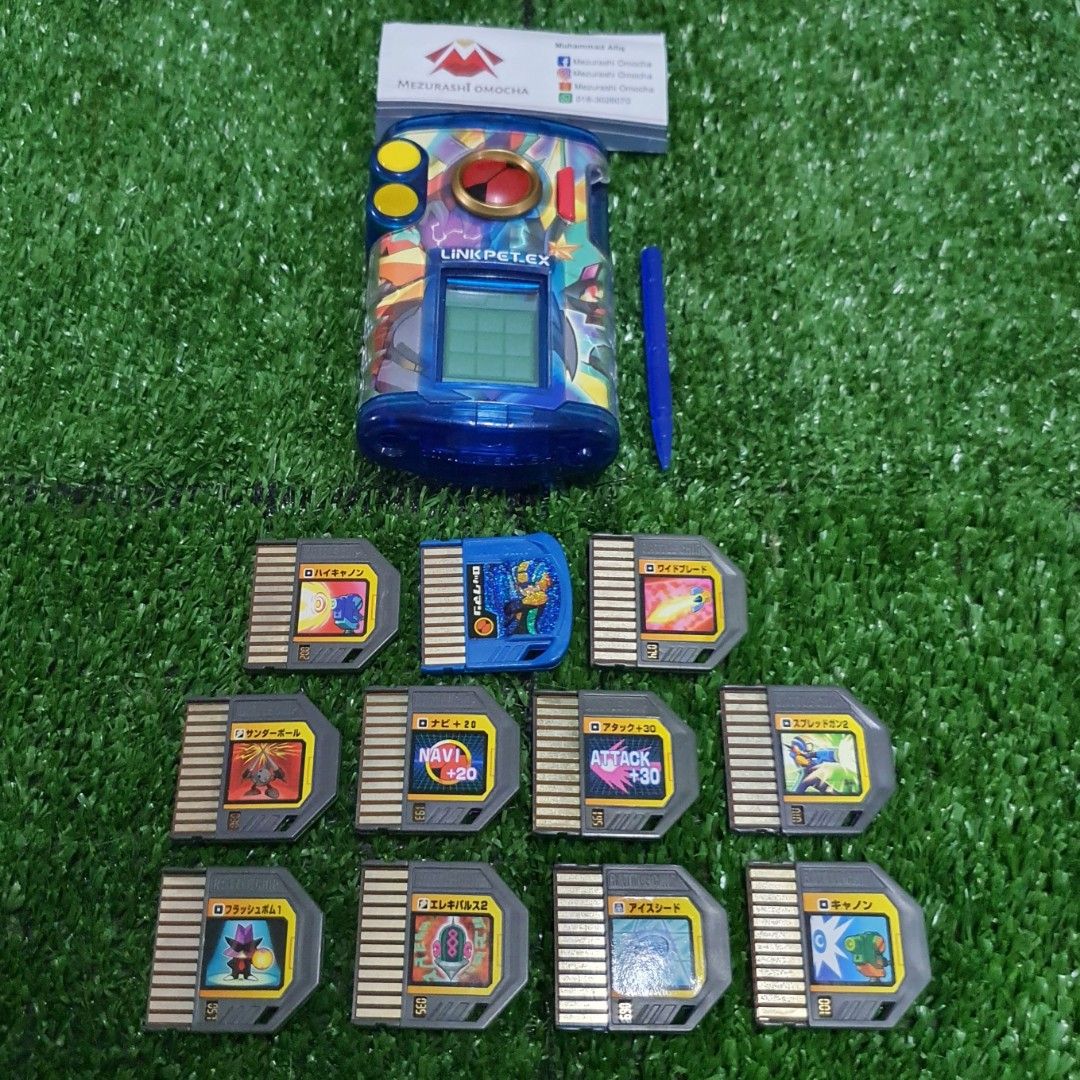 Rockman Link PET_EX - Hikari Netto Version (Transparent Blue) + 1 Navi ...