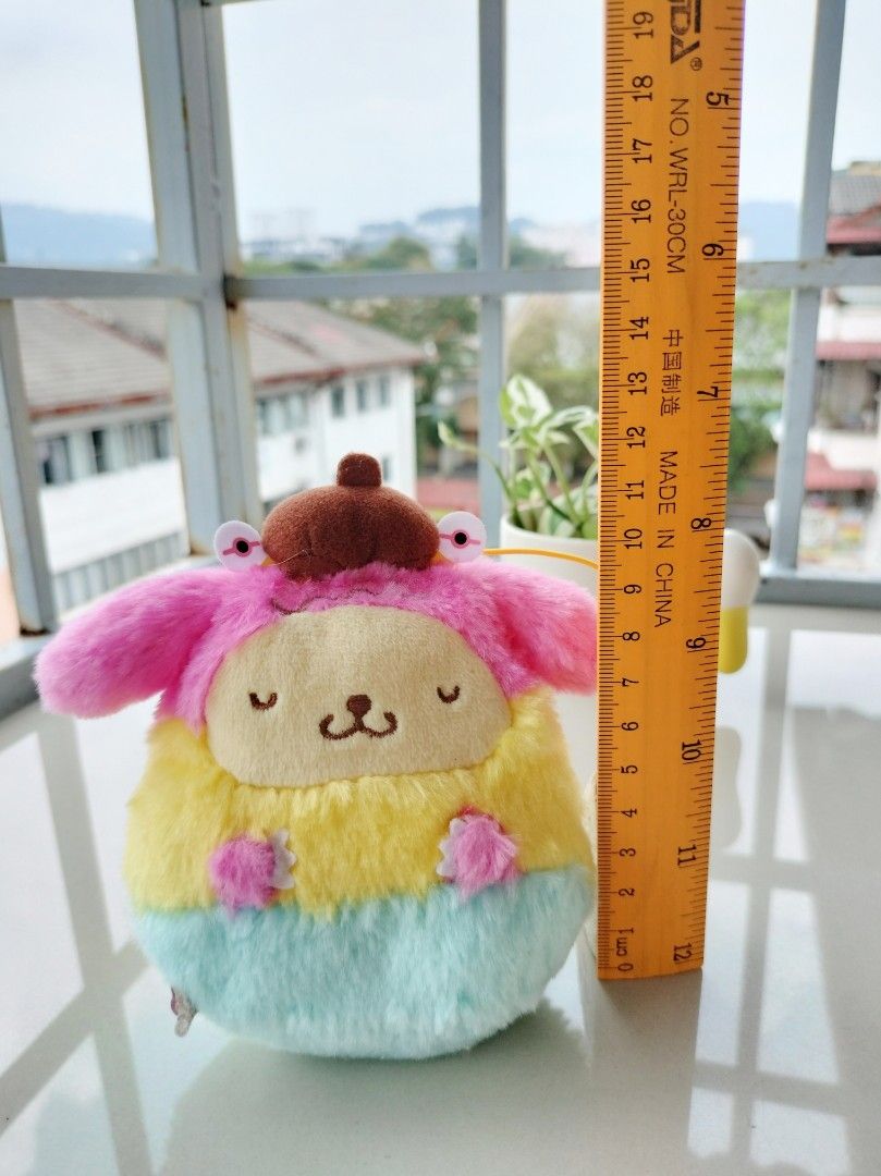 Sanrio Pompompurin plush toy, Hobbies & Toys, Toys & Games on Carousell