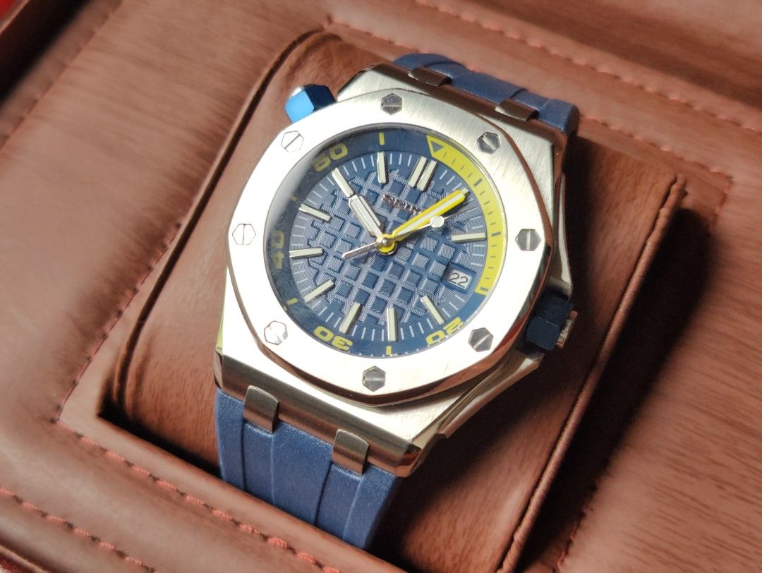 Seiko Mod Custom AP Offshore, Men's Fashion, Watches & Accessories ...
