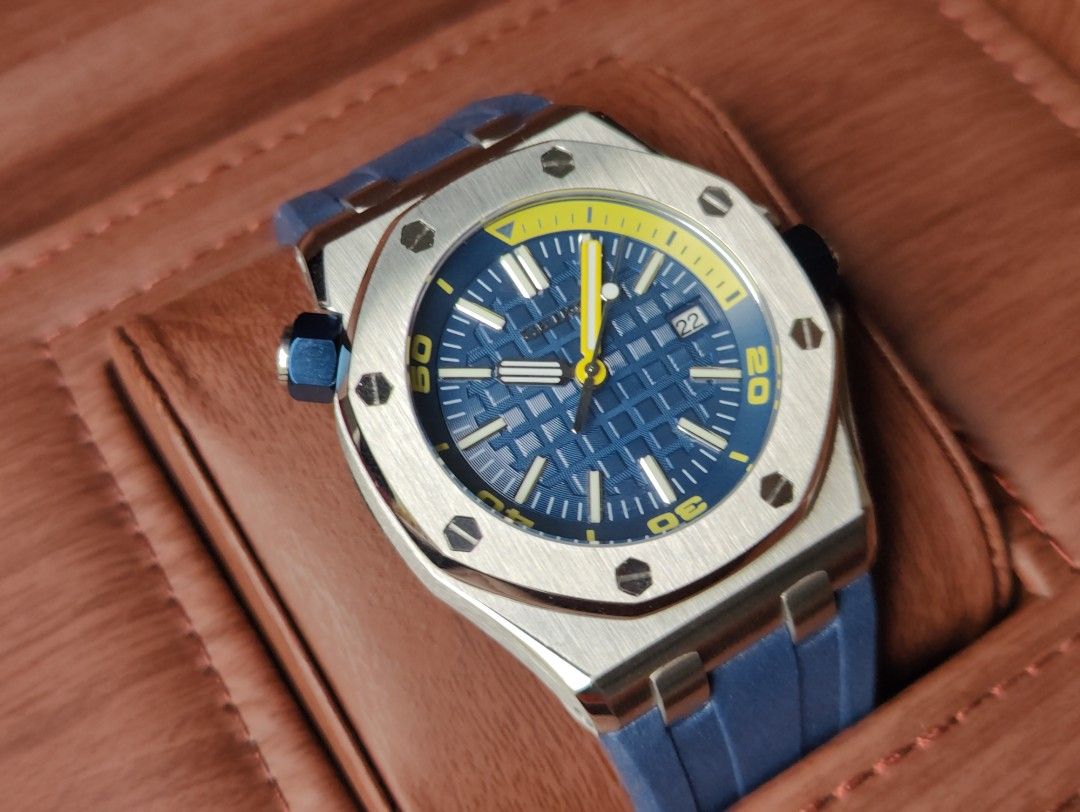Seiko Mod Custom AP Offshore, Men's Fashion, Watches & Accessories ...