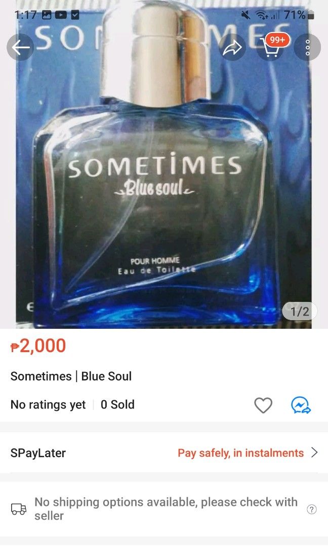 Sometimes Blue Soul on Carousell