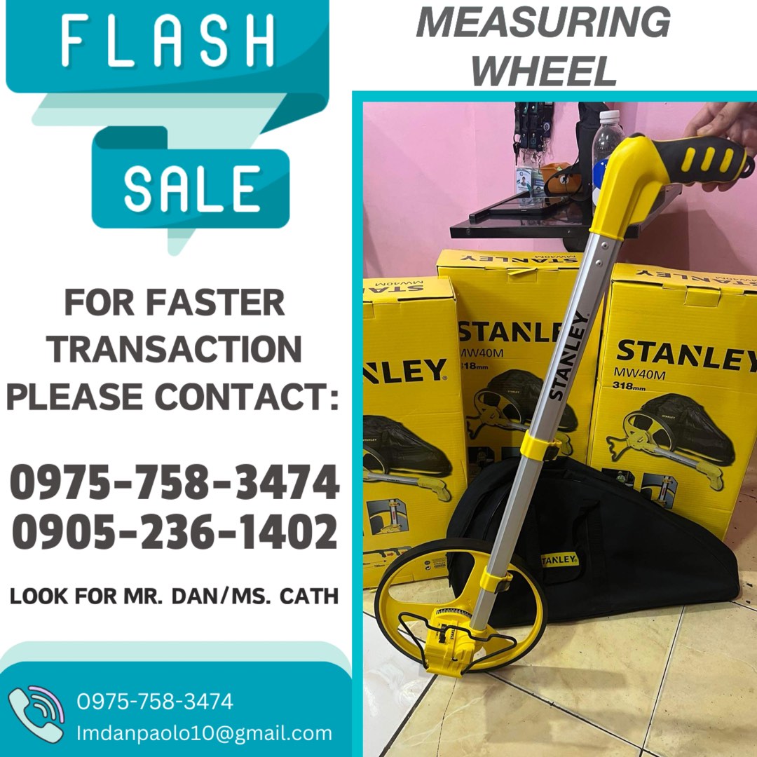 Stanley Measuring Wheel, Commercial & Industrial, Construction Tools ...