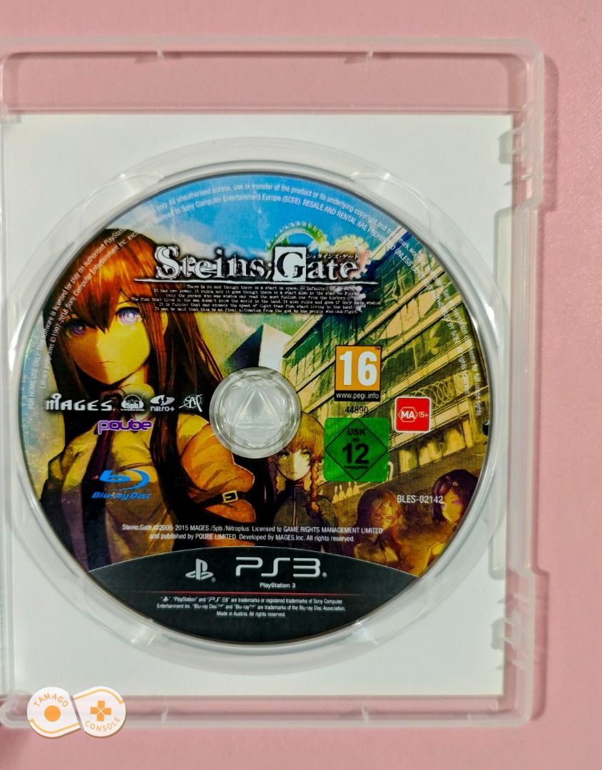Steins Gate - [PS3 Game] [ENGLISH Language], Video Gaming, Video Games ...