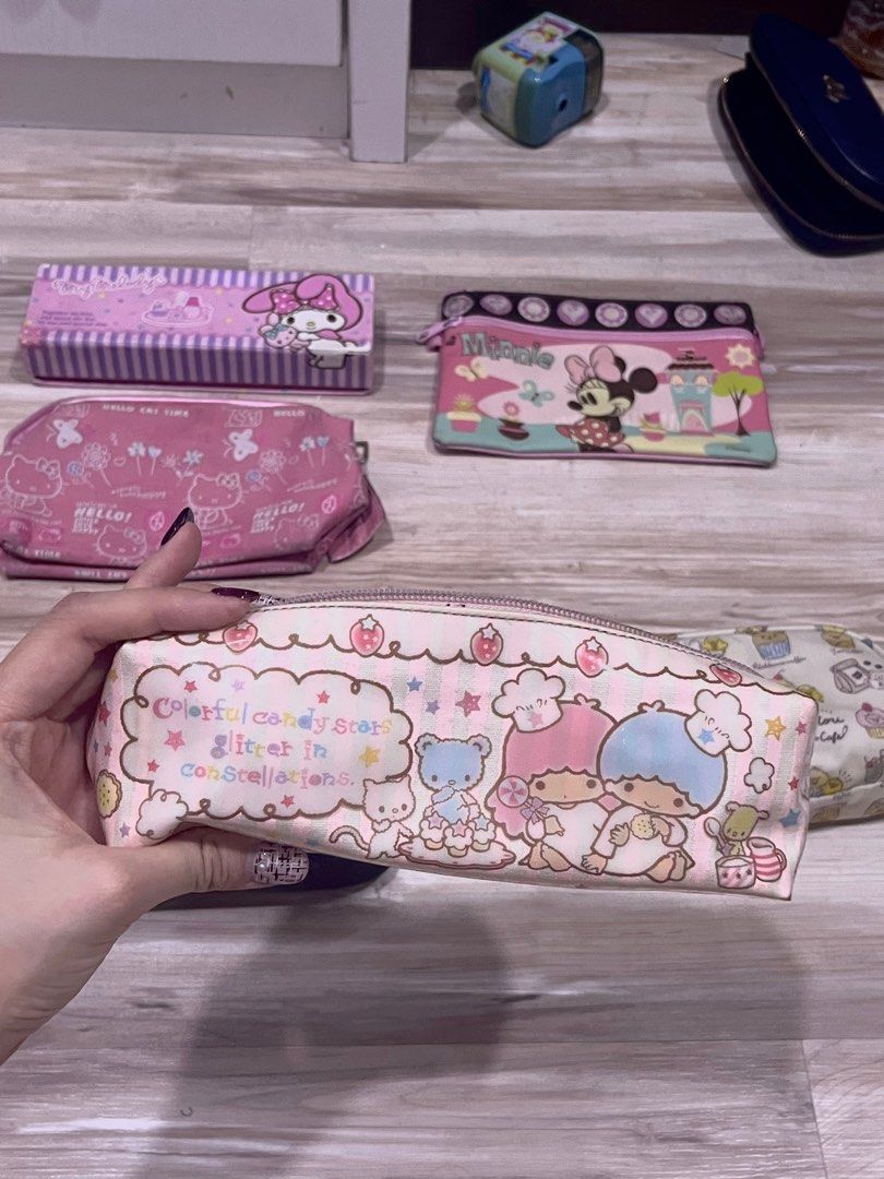 Tempat Pensil Kotak Pensil Sanrio Melody Hello Kitty Disney Little twin ...