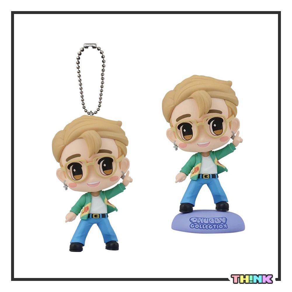 TinyTAN Chubby Figure Keyring ( bts rm jin suga jhope jimin v taehyung jungkook bt21), Hobbies ...
