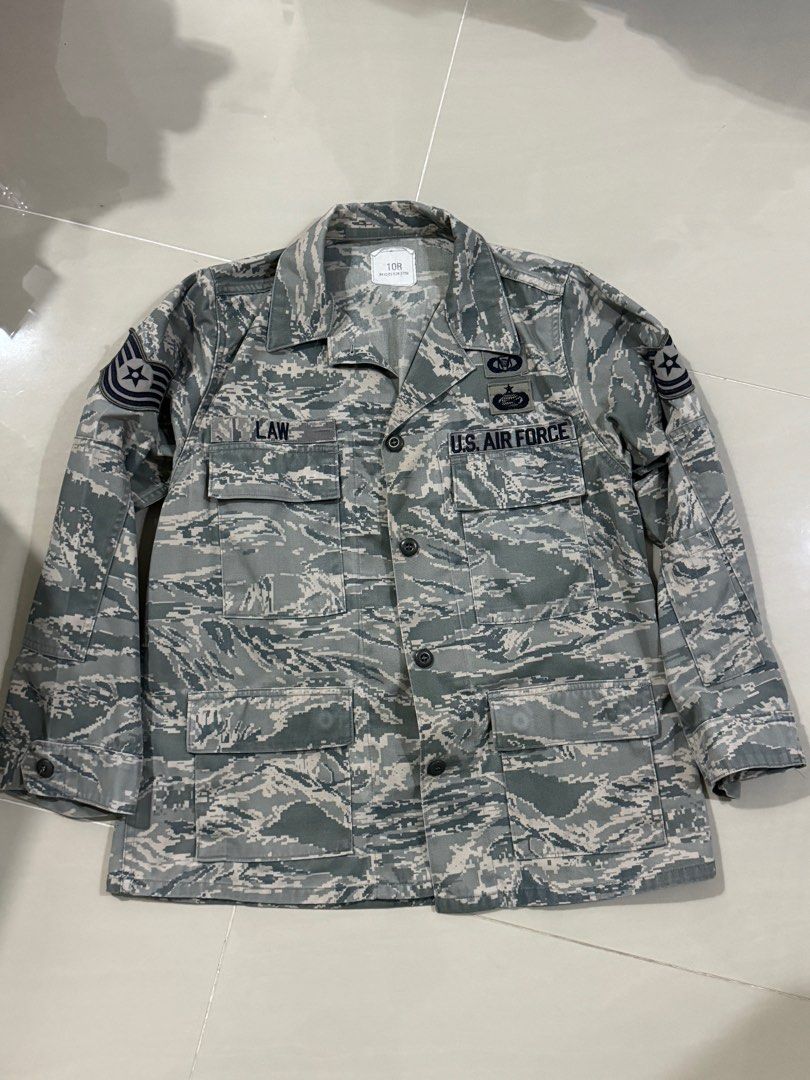 USAF ABU digital tiger stripe, Men's Fashion, Coats, Jackets and ...