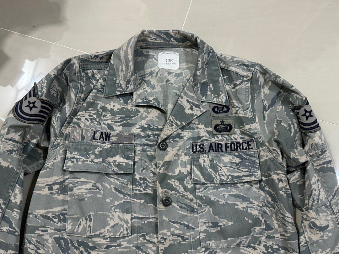 USAF ABU digital tiger stripe, Men's Fashion, Coats, Jackets and ...