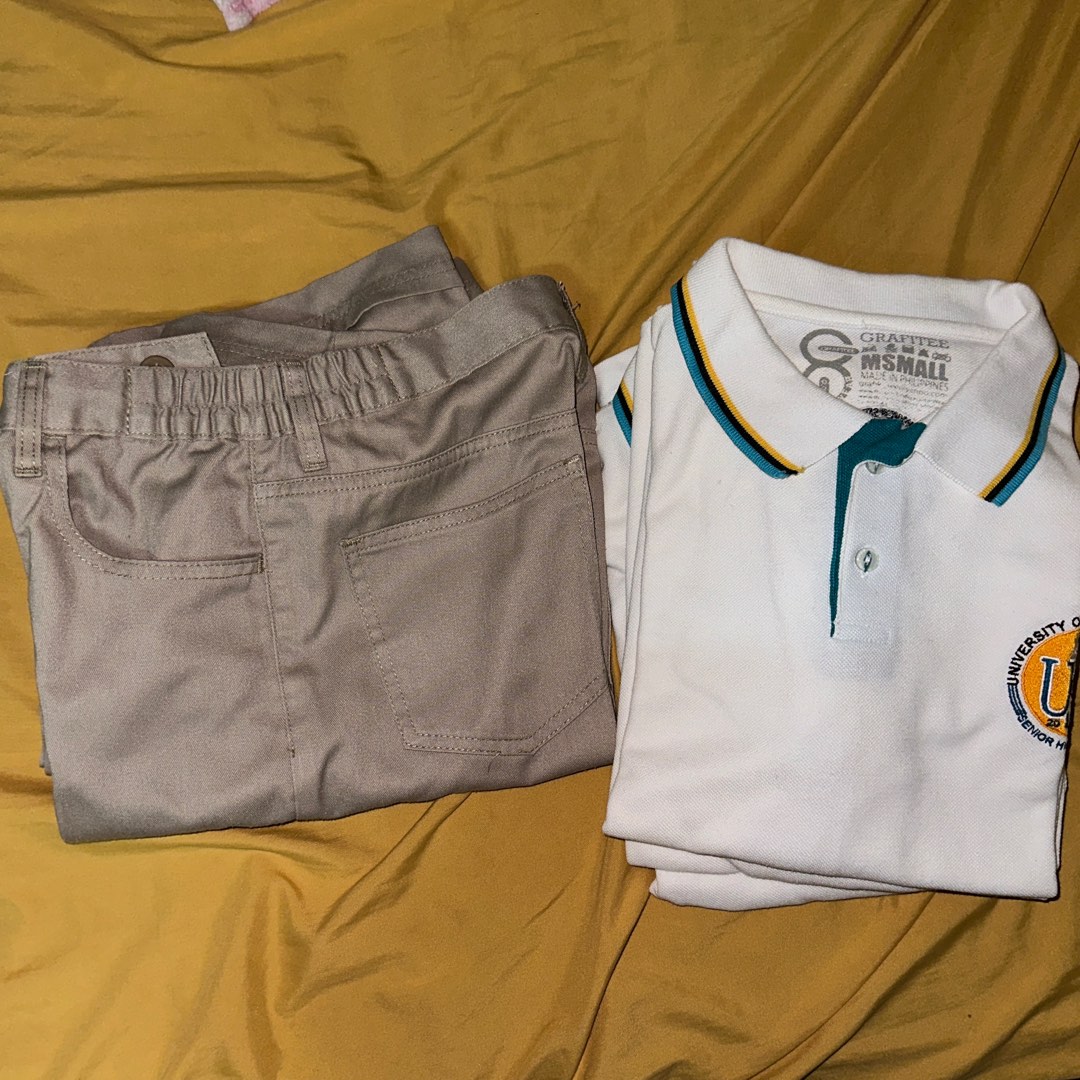 UST SHS Type B Uniform (Male), Men's Fashion, Tops & Sets, Tshirts ...